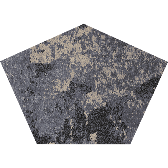 Misty Pentagon Carpet tiles for Commercial Flooring | Australia